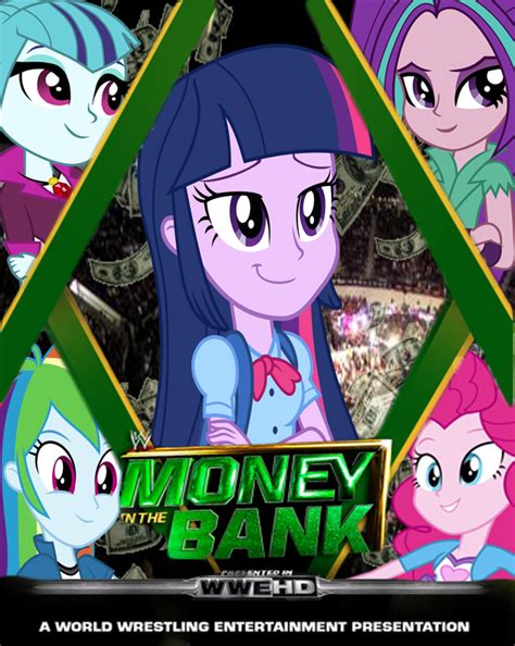 Wwe Mlp Money In The Bank By Mirai Digi On Deviantart