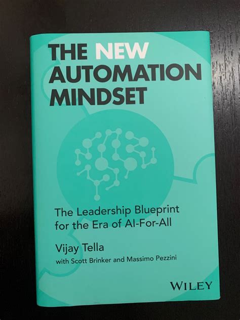 The New Automation Mindset By Vijay Tella Hobbies And Toys Books And Magazines Fiction And Non