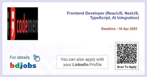 frontend developer reactjs nextjs typescript ai integration codemen solutions limited