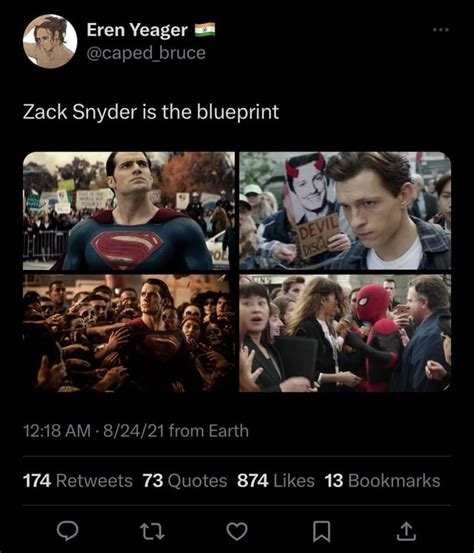 Compilation Of Zack Snyder Being The Blueprint Rsnydercut
