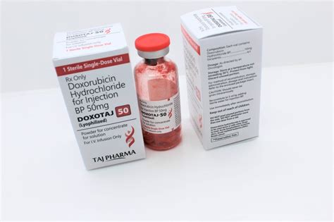 Doxorubicin Hydrochloride Injection BP 50mg GMP Manufacturer