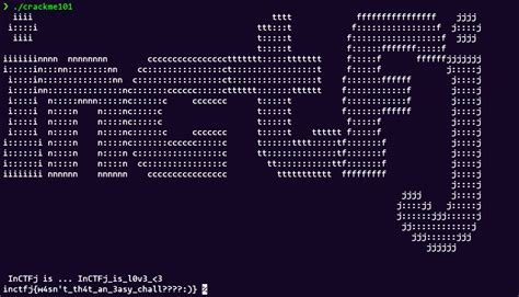 crackme101 reversing challenge solution inctf 2021