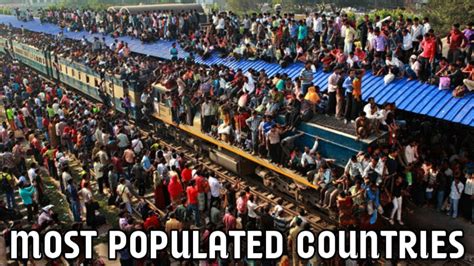 Top 10 Most Populated Countries In The World 2018 Youtube