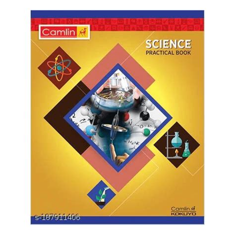 Camlin Practical Record Note Book Science 104pgs