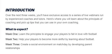 How Do I Start The Introduction To Coaching Football Course Fa Education