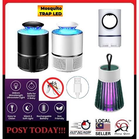 ♕local Stock♕ New Usb Led Light Electric Insect Killer Fly Bug Mosquito Trap Lamp Pest Catcher