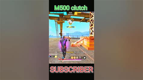 M500 Clutch 💯 In Cs New Season M500hacker M500 Newseason