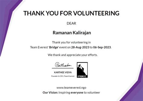 ramanan kalirajan on linkedin team everest