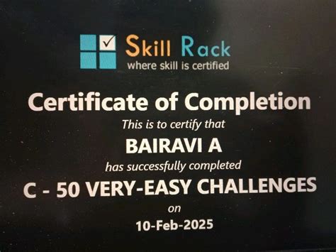 Skillrack Codingjourney Learningneverstops Milestoneachieved