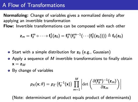 [generative Artificial Intelligence] Normalizing Flow Models 1 Doing