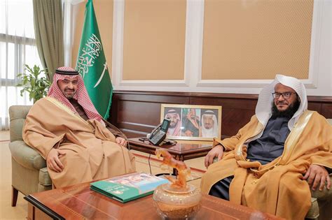 نائب أمير تبوك يطلع على تقرير عن أعمال فرع وزارة الشؤون الإسلامية