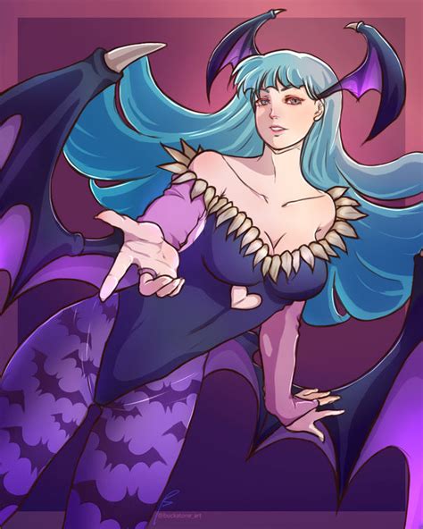 Fan Art Morrigan Aensland By Buckatone On Deviantart