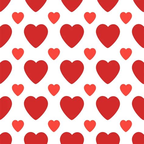 Retro Seamless Pattern With Colorful Hearts Stock Vector Image By ©nadia1992 36937229