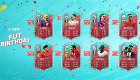 Fifa 20 FUT Birthday Ist Da Mit Mbappe Griezmann Co