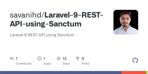 Github Savanihdlaravel 9 Rest Api Using Sanctum Laravel 9 Rest Api