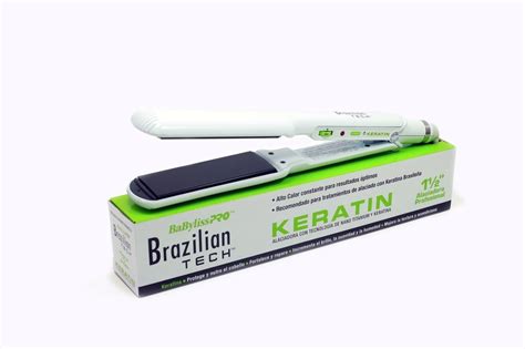 Plancha Babyliss Nanotitanium 230 C KERATIN BRAZILIAN TECH NANO TITANIUM 9559 Alisado