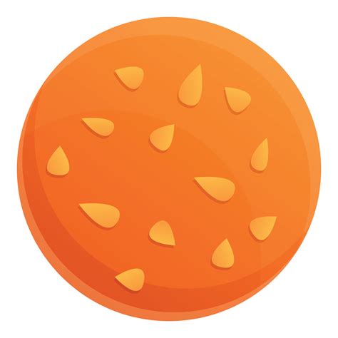 Round Biscuit Icon Cartoon Style 14223362 Vector Art At Vecteezy