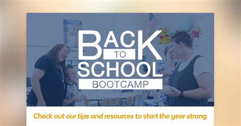 Back To School Boot Camp