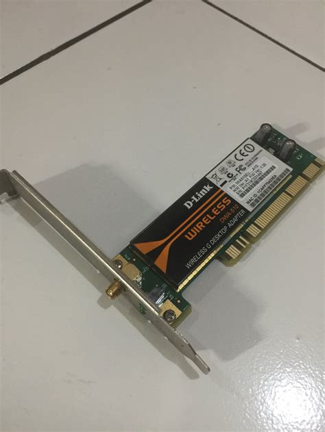 D-link Wireless G Dwa-510 Desktop Adapter Drivers For Mac ...