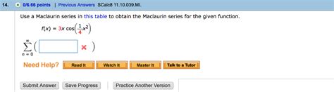 solved 14 0 6 66 points previous answers scalc8