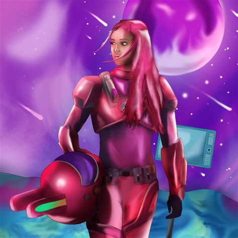 Artstation Space Girl