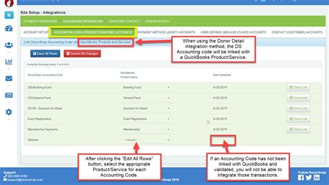 Quickbooks Online Integration Setup Guide Donorsnap Support