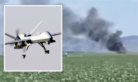 Us Suffers Defence Blunder As £27m Air Force Drone Crashes And Blows To