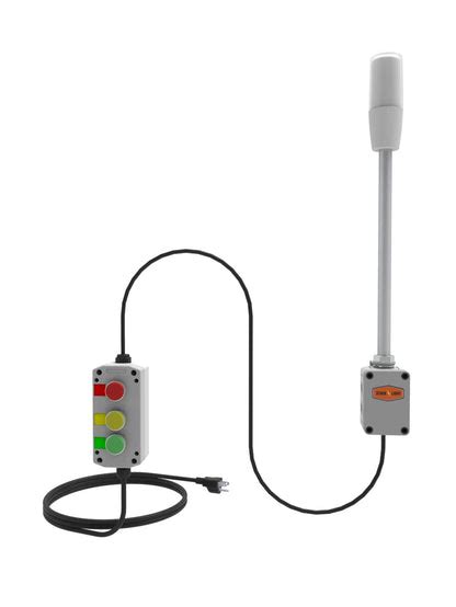Andon Light Multi Color Optional Audible Alarm Switch Operated