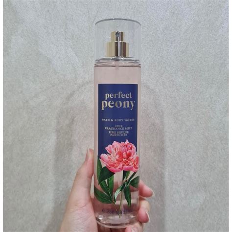 Perfect Peony Bath And Body Works Body Fragrance Mist 236 Ml Shopee