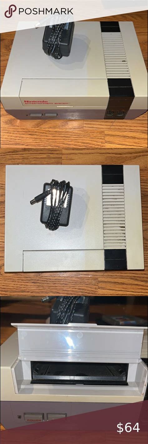 Nintendo Nes 001 Box And Power Cable