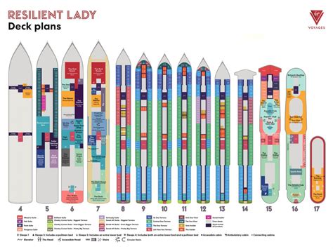 Resilient Lady Deck Plan A Comprehensive Deck By Deck Tour Magical