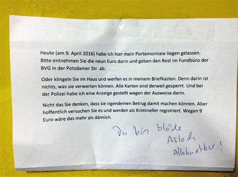 Geldbeutel Verloren In Berlin So Reagiert Man Richtig