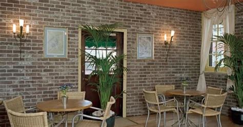 Internal Wall Lining With I Clad Brick Slip Cladding System