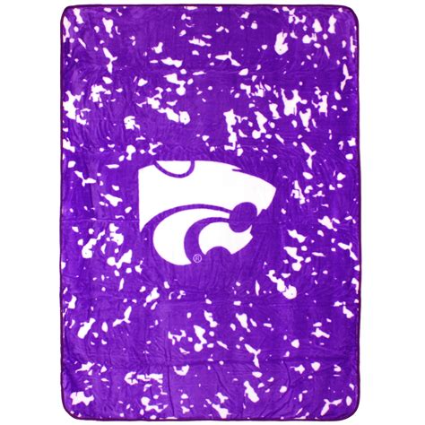 College Covers Kansas State Wildcats Huge Raschel Throw Blanket