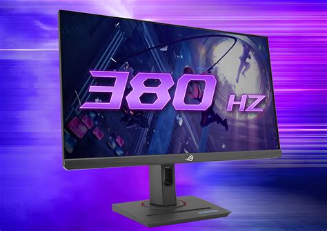 Asus Unveils Rog Strix Xg259qns Fhd Gaming Monitor With 380 Hz Refresh Rate