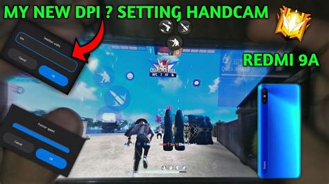 My New Dpi Settings ⚙️ Redmi 9a Handcam 🔥 Sensi Dpi Hud