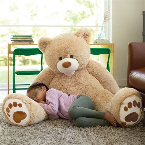 4 Ft Bubba The Huggable Giant Teddy Bear Vermont Teddy Bear