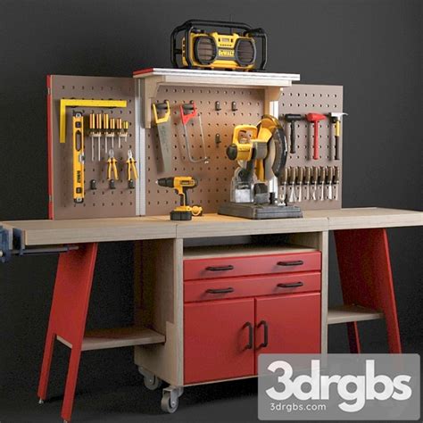 Download Workbench With Tools Dewalt Model 3drgbs