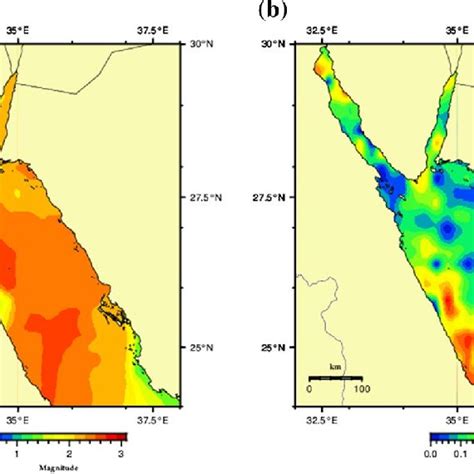 Spatial Distribution Of Magnitude Completeness A And Standard Download Scientific Diagram