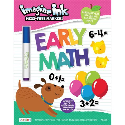 Bendon Early Math Imagine Ink Learning Mat 1 Each Delivery Or Pickup