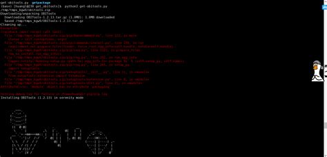 the oerror occurred while installing obitools · issue 50 · cbirdlab
