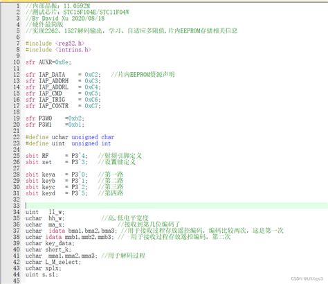 315 433MHz无线遥控接收解码源程序基于Keil的AD格式电路图分析 315mhz遥控程序 CSDN博客
