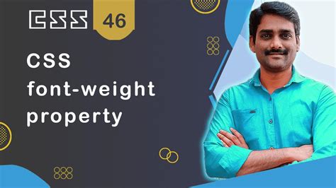 Html Font Weight