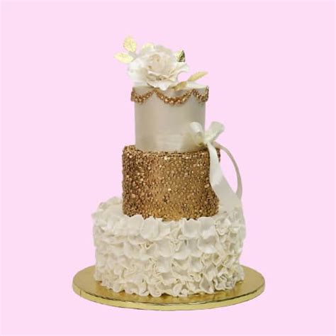 Bejewelled Wedding Cake Cake Plaza
