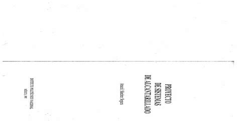 Proyecto Acerca De Un Sistema De Alcantarillado Pdf Document