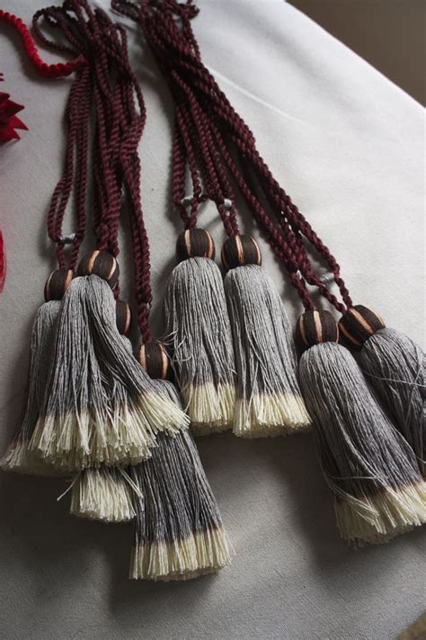 Tassels Macrame Patterns Fabric Houses Pattern