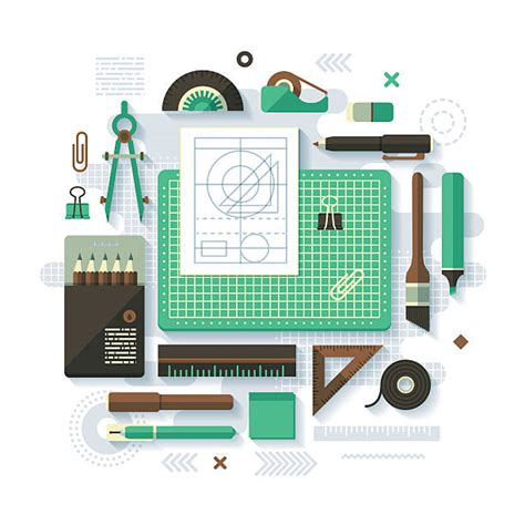 Drafting Tools Illustrations Royalty Free Vector Graphics And Clip Art