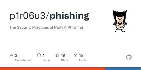 GitHub P R U Phishing The Security Practices Of Party A Phishing