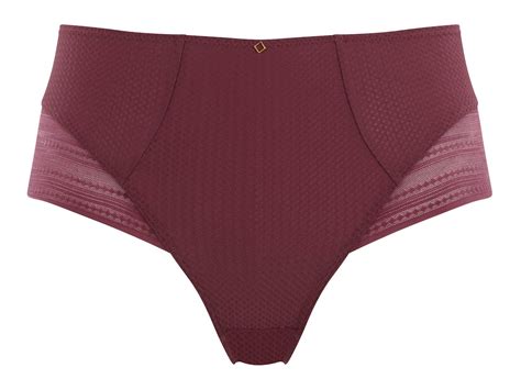 Panache Serene Deep Brief Dark Cherry Lumingerie Bras And Underwear