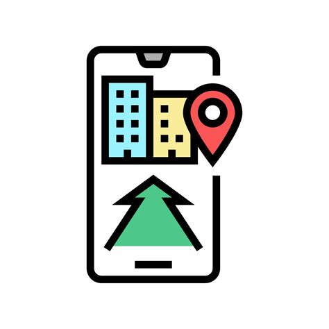 Mobile Application Navigation Color Icon Vector Illustration 9997366 Vector Art At Vecteezy
